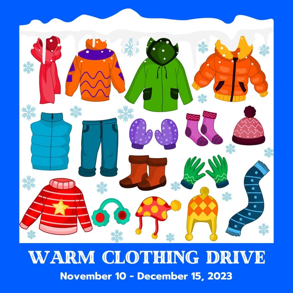 Warm Clothing Drive | USTA PNW Tennis Centers